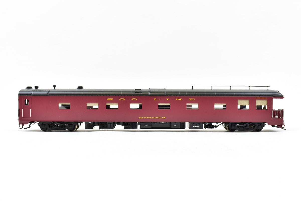 HO Brass CON W&R Enterprises Soo Line Business Car "Minneapolis" Pro-P ...