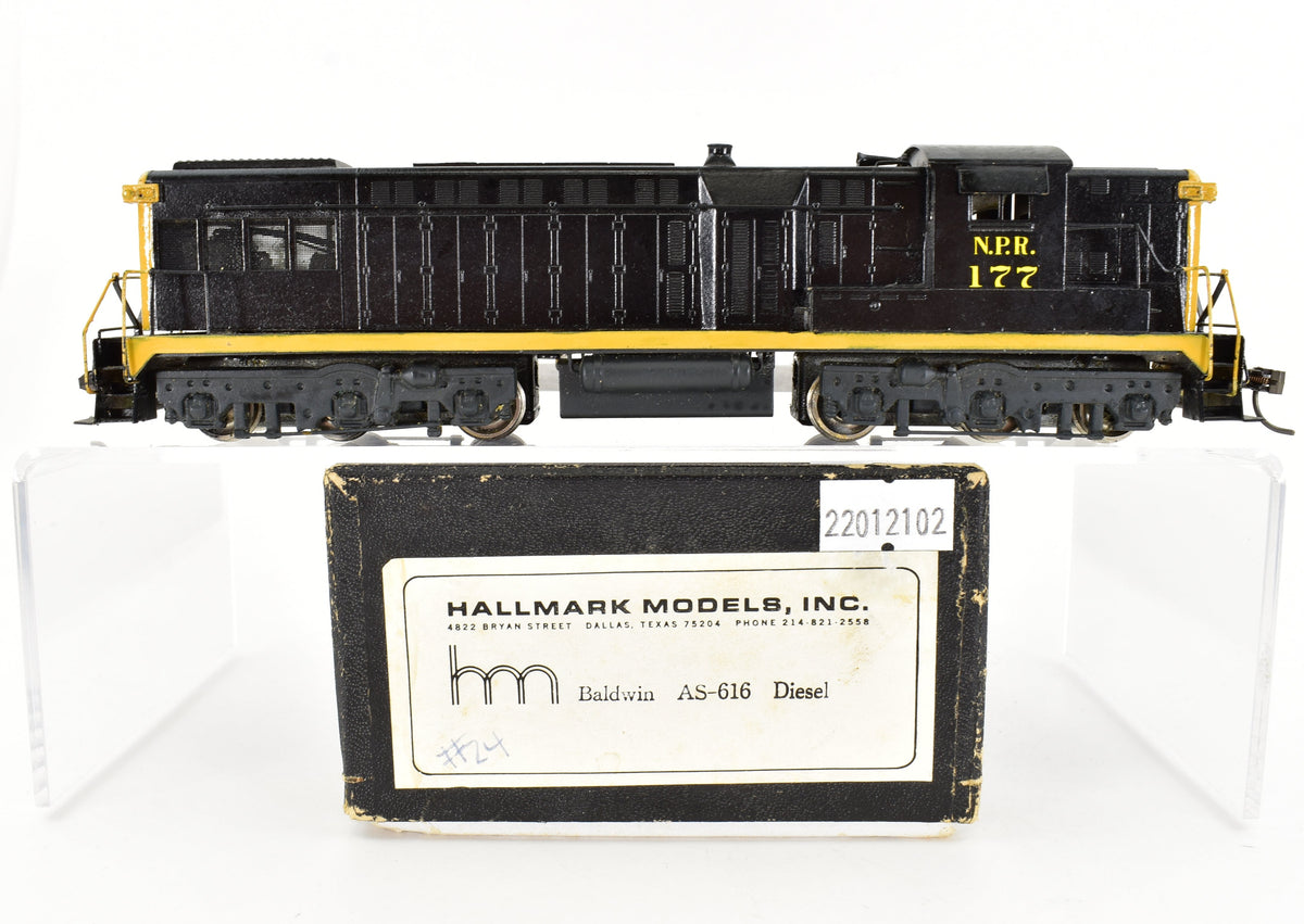 HO Brass Hallmark Models NP - Northern Pacific Baldwin AS-616 Diesel C ...