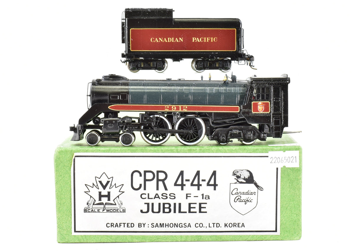 HO Brass PFM - Van Hobbies CPR - Canadian Pacific Railway 4-4-4 Class ...