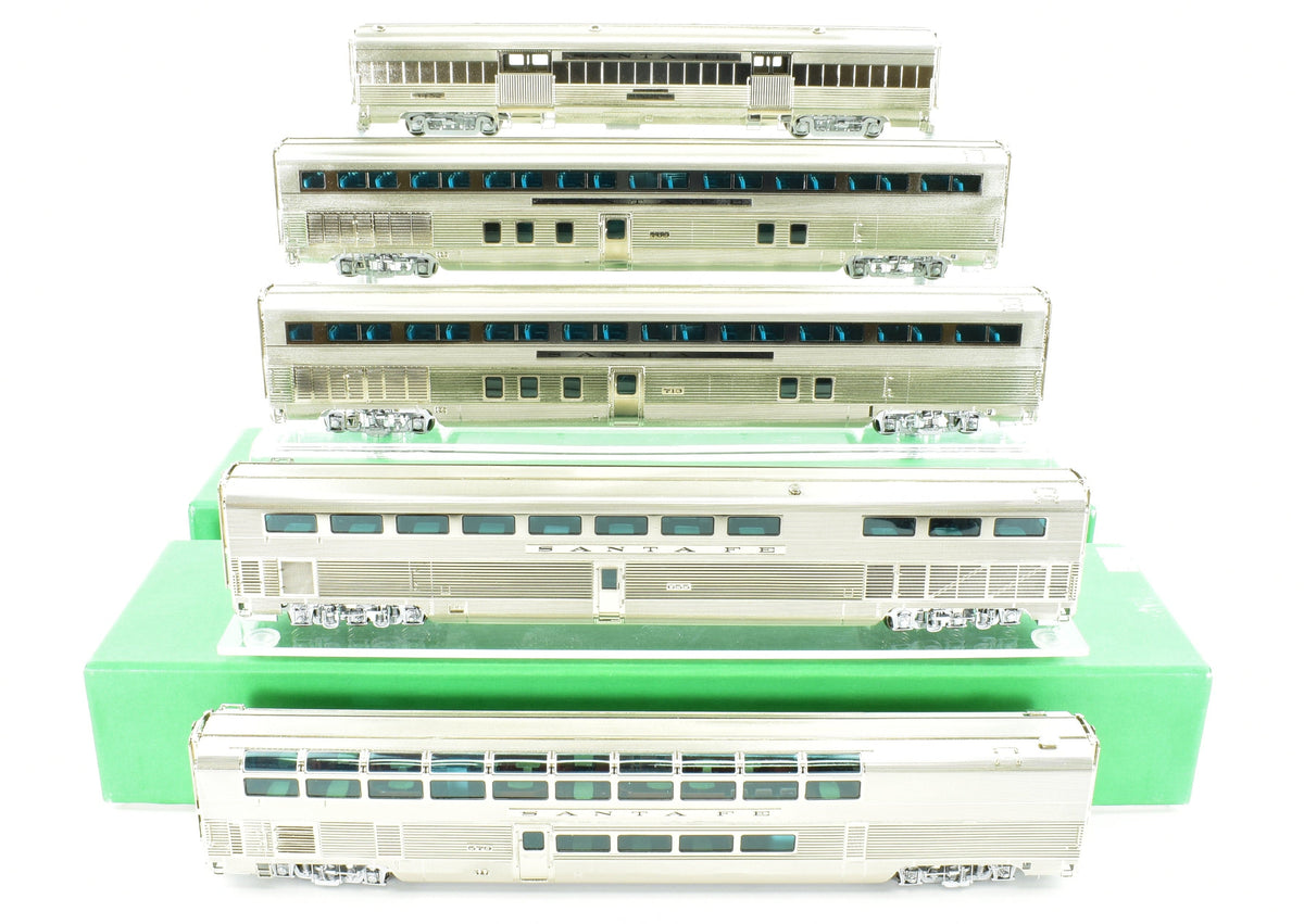 HO Brass CON OMI - Overland Models, Inc. ATSF - Santa Fe Hi-Level "El ...