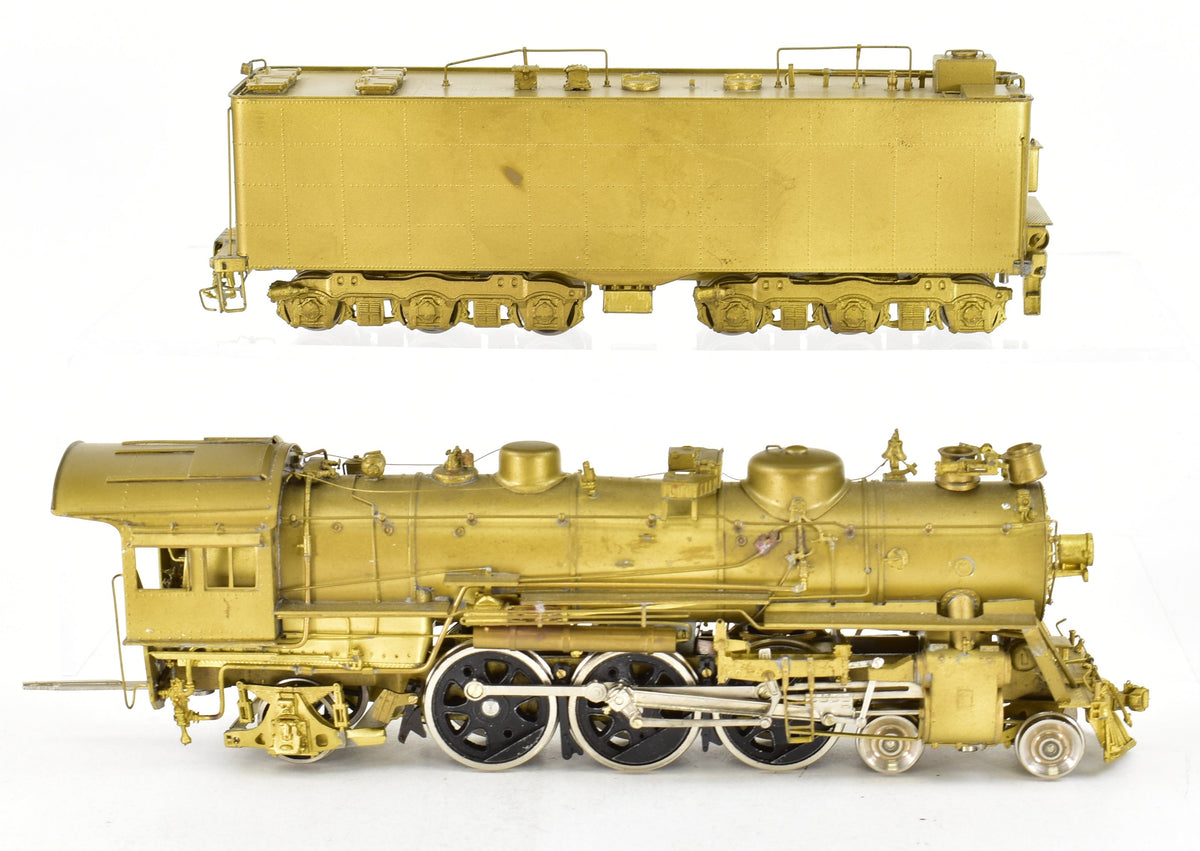 HO Brass Key Imports ATSF - Santa Fe 3400 4-6-2 Pacific with Box Poks ...