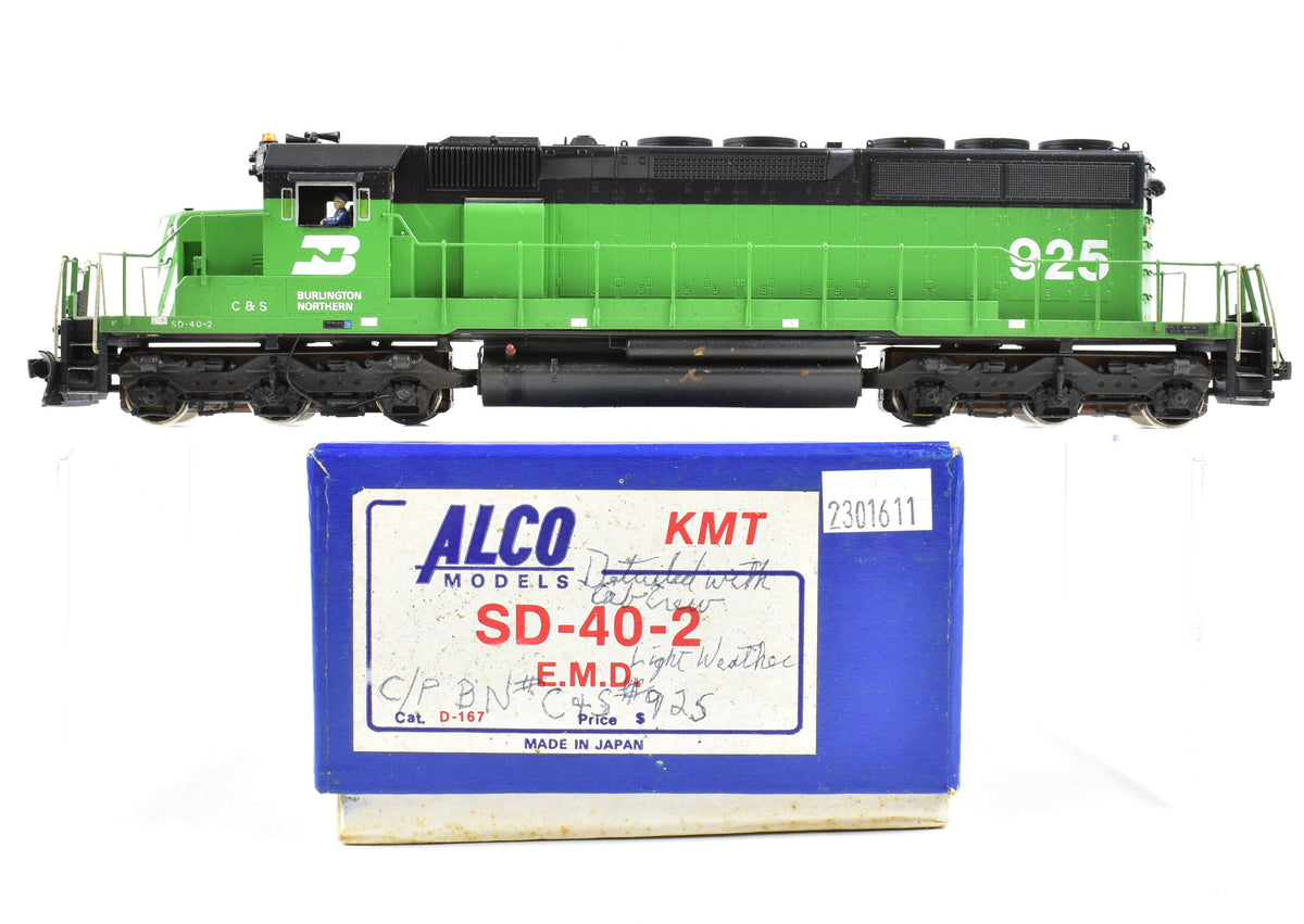 HO Brass Alco Models BN - Burlington Northern C&S - Colorado & Souther ...