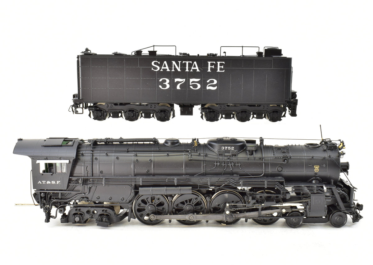 HO Brass CON Hallmark Models ATSF - Santa Fe Class 3752 4-8-4 With Pop ...