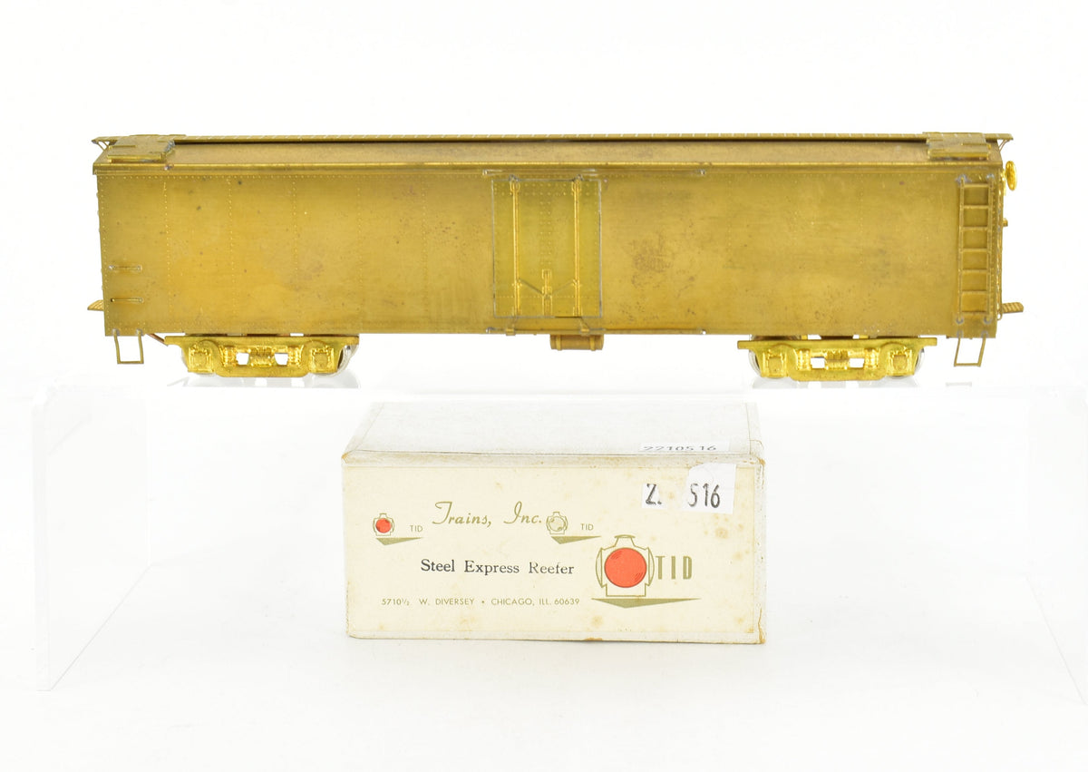 HO Brass Trains Inc. Various Roads 50' Steel Railway Express Reefer ...