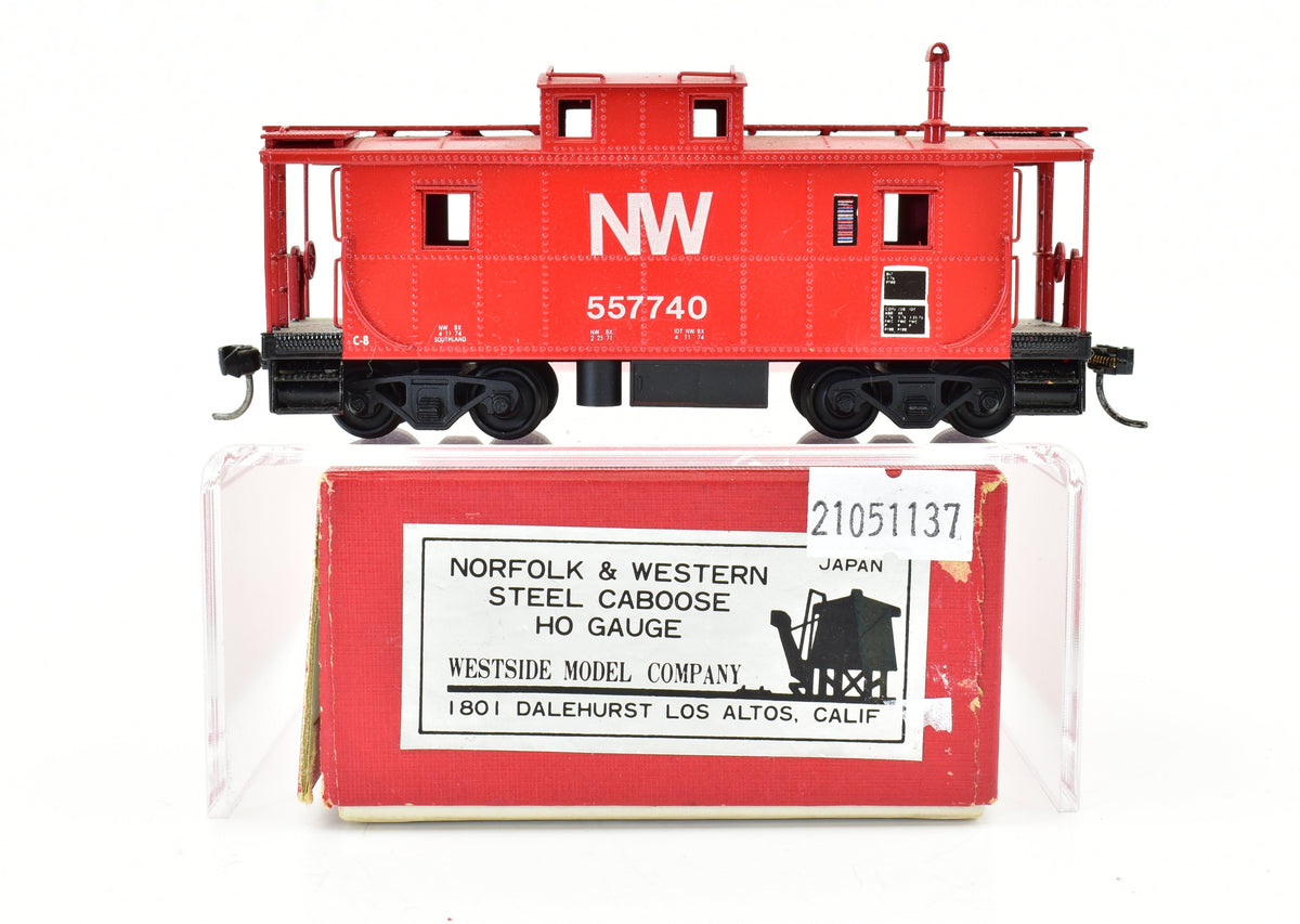 HO Brass Westside Model Co. N&W - Norfolk & Western Steel Caboose Cust ...