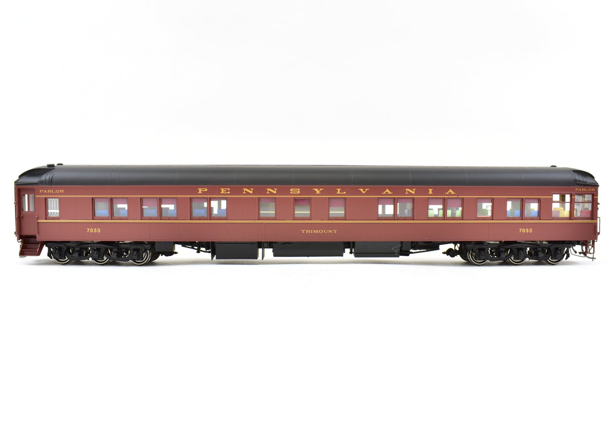 HO Brass TCY - The Coach Yard PRR - Pennsylvania Railroad "Trimount" H ...