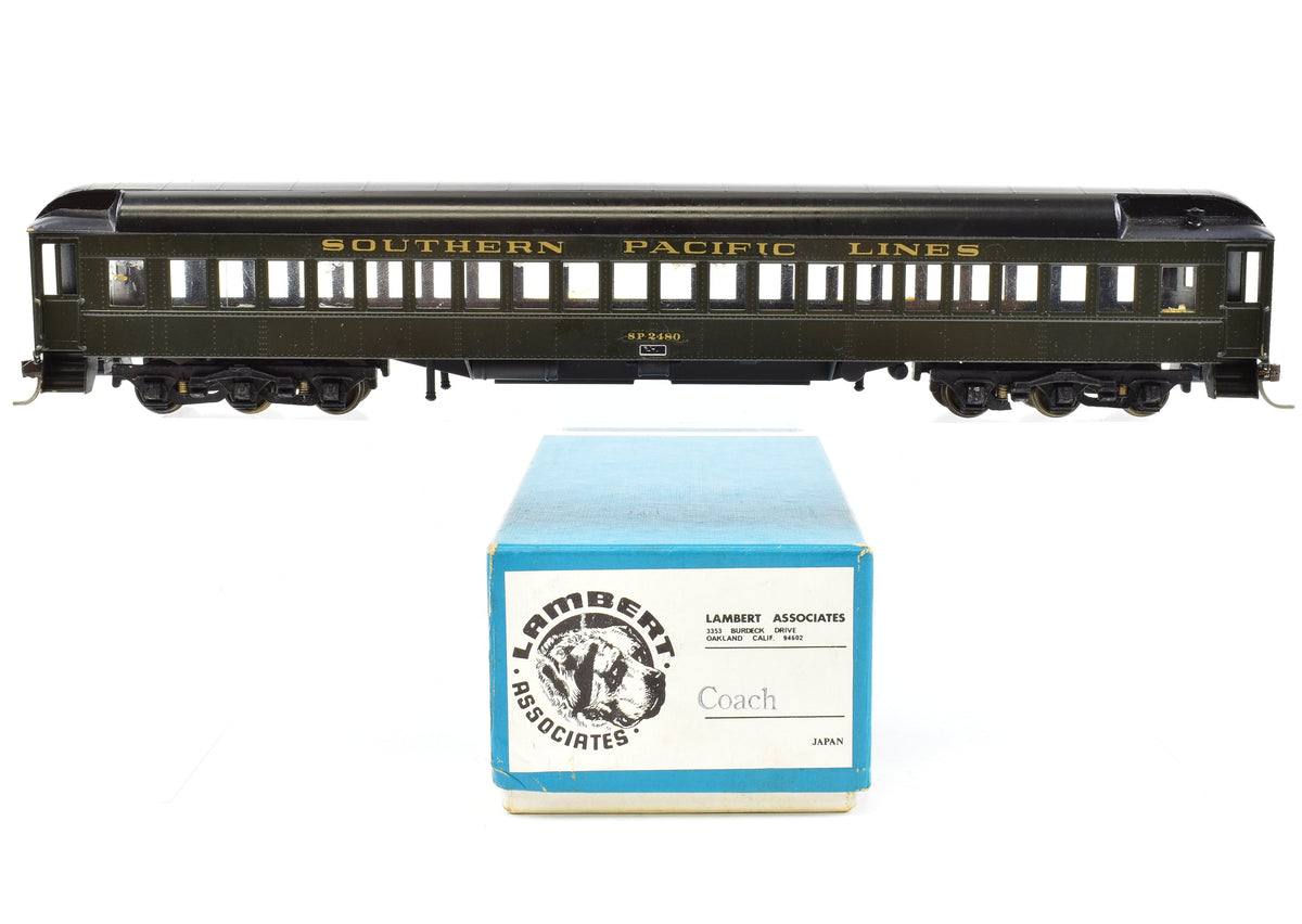 HO Brass Lambert SP - Southern Pacific Heavyweight Coach with Central ...