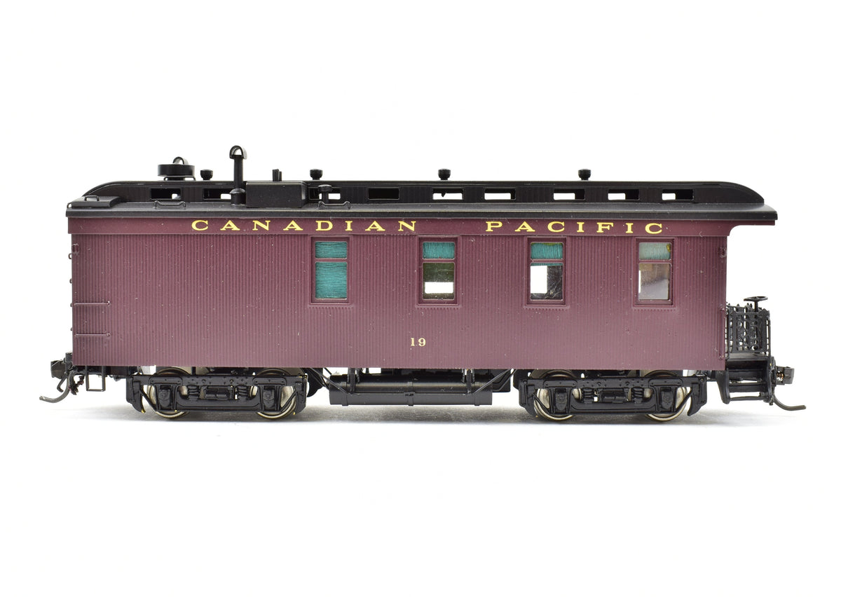 HO Brass VH - Van Hobbies CPR - Canadian Pacific Railway 35 Ft. Busine ...
