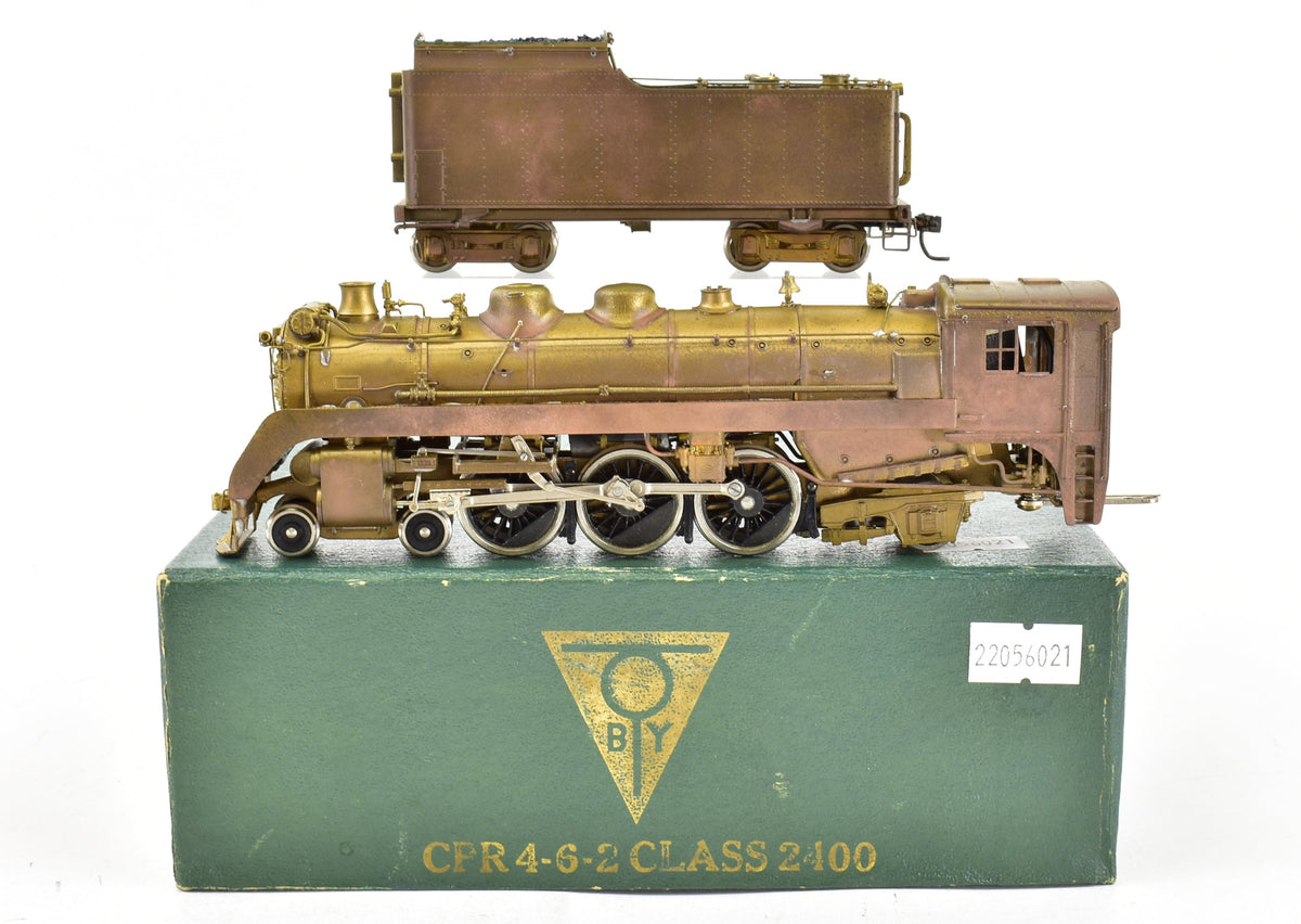 HO Brass PFM - Toby CPR - Canadian Pacific Railway 4-6-2 2400 Class G ...