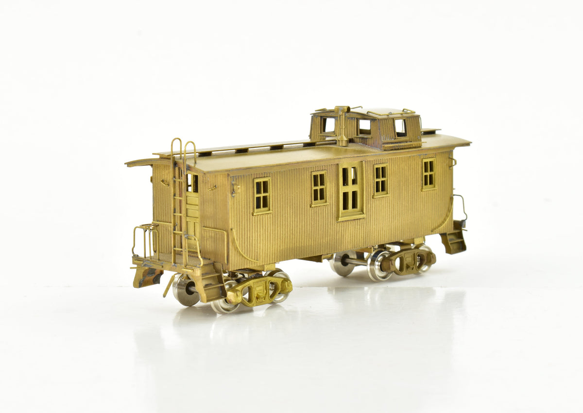 HO Brass Gem Models IC - Illinois Central #9405 Wood Side Door Caboose ...
