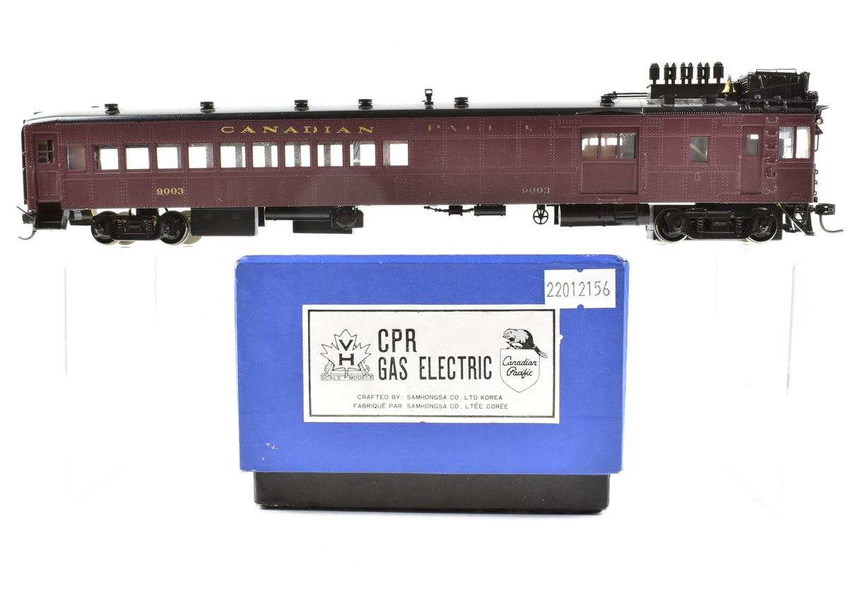 HO Brass VH - Van Hobbies CPR - Canadian Pacific Railway Gas Electric ...