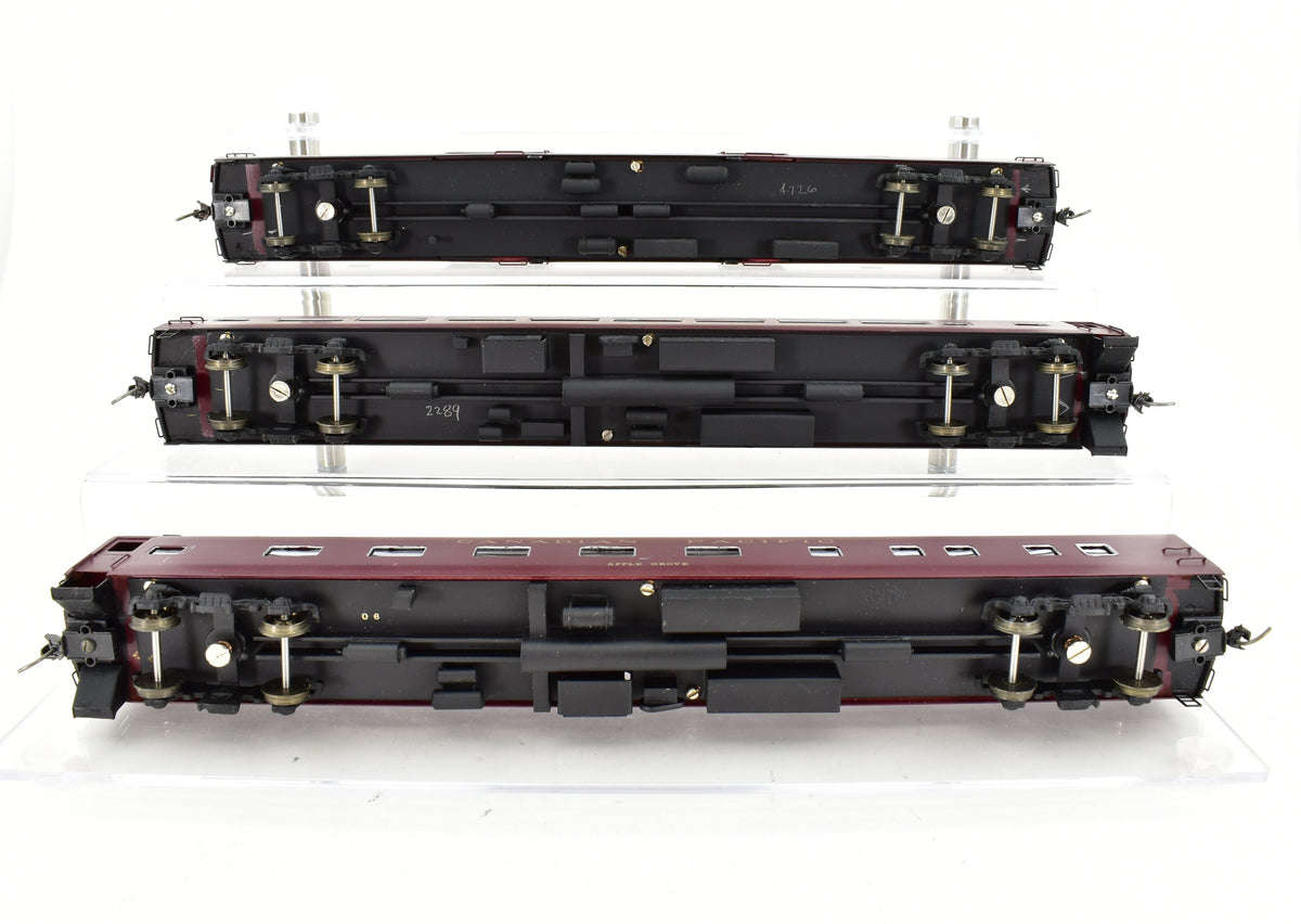 HO Brass PFM - Van Hobbies CPR - Canadian Pacific Railway Lightweight ...