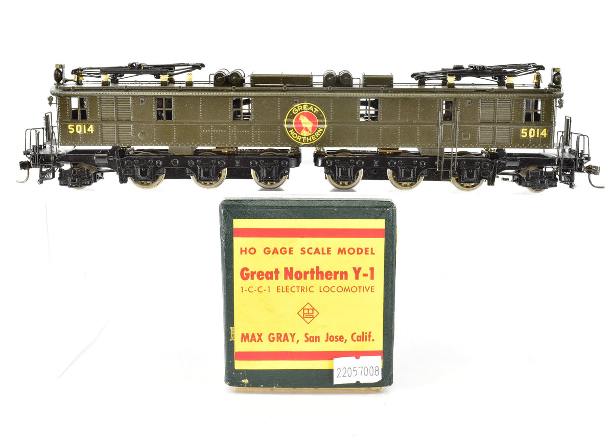HO Brass Max Gray GN - Great Northern Y-1 Electric Locomotive CP No. 5 ...