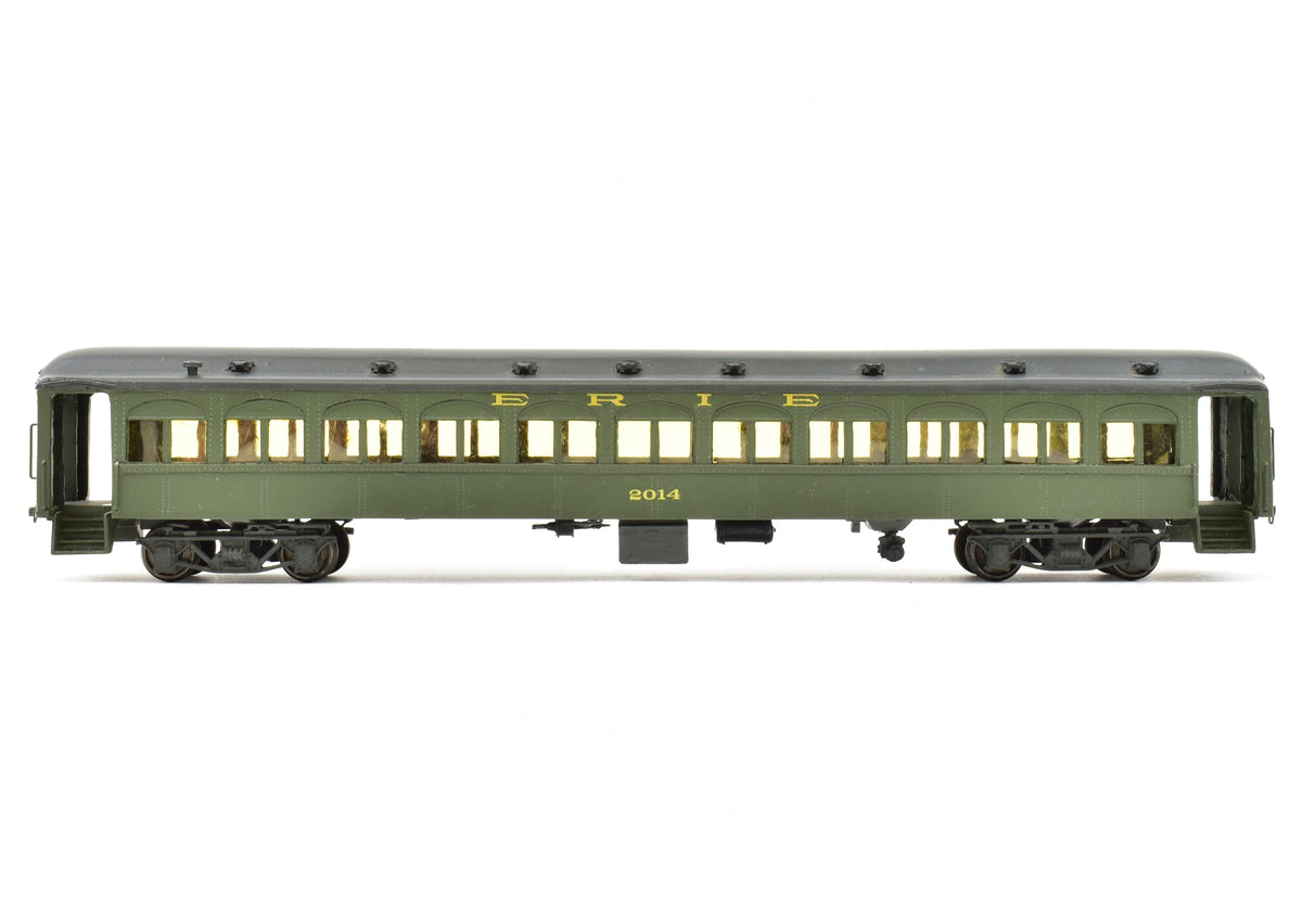HO Resin Erie Car Company Erie Railroad Stillwell Coach 72' Coach Arch ...