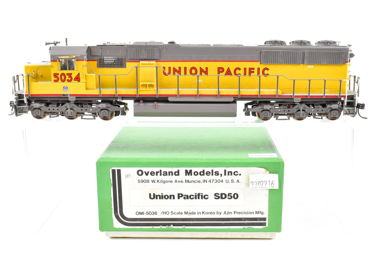 HO Brass OMI - Overland Models, Inc. UP - Union Pacific EMD SD50 CP No – ReSourced Rails