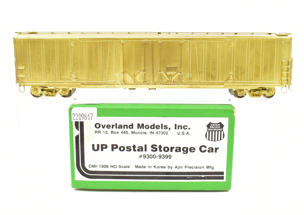 HO Brass OMI - Overland Models, Inc. UP - Union Pacific Postal Storage ...