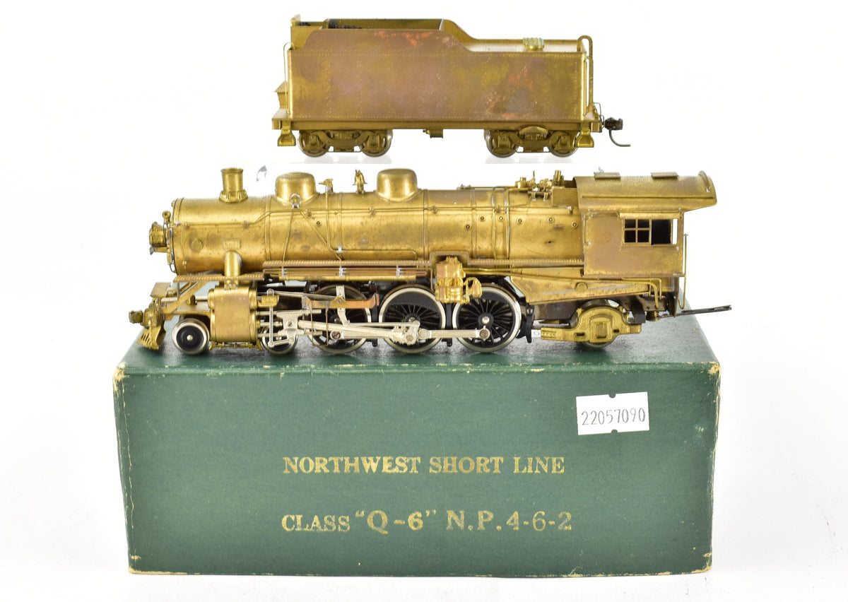 HO Brass NWSL - Northwest Short Line NP - Northern Pacific Class Q-6 4 ...