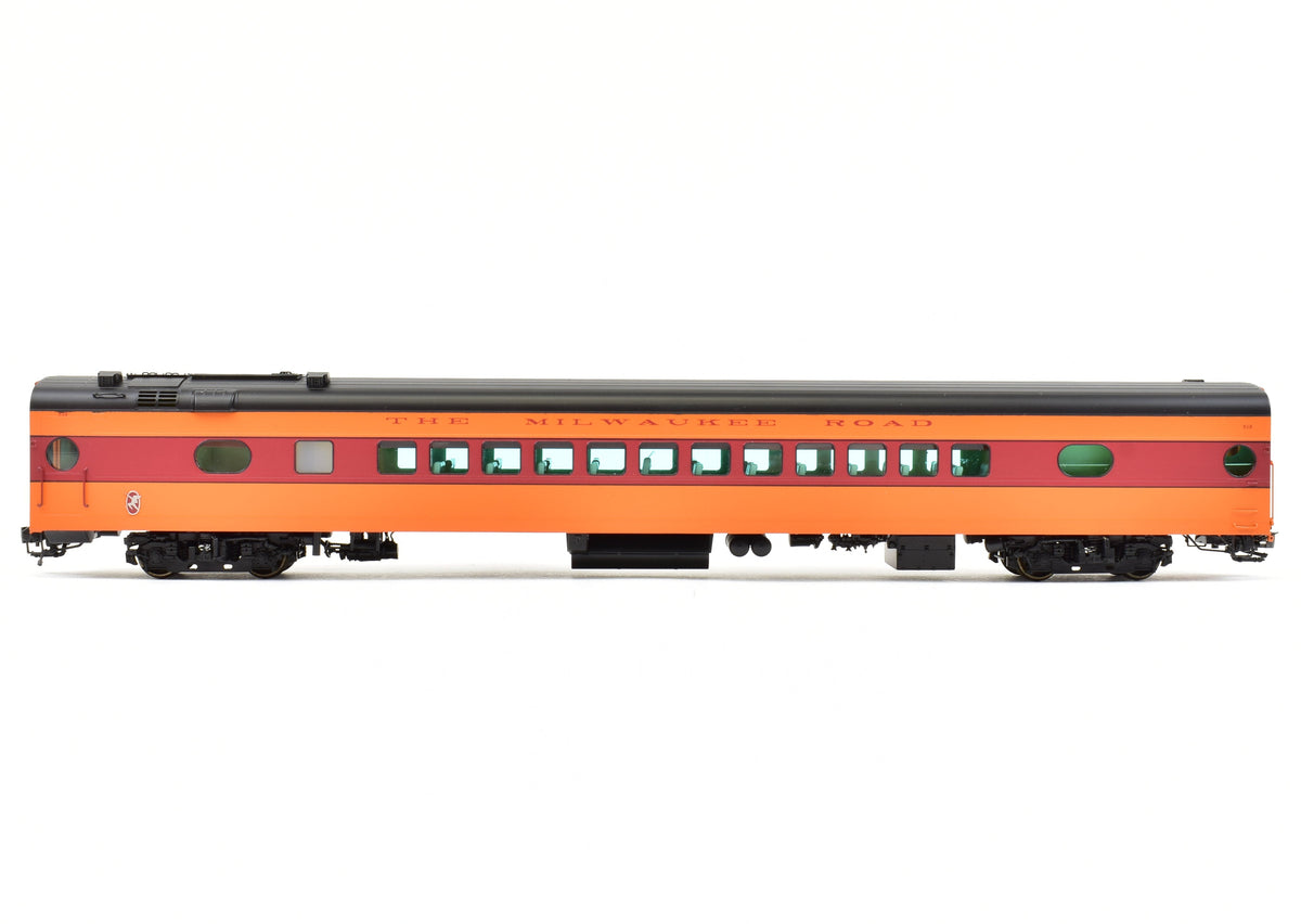 HO Brass Railway Classics MILW - Milwaukee Road 52-Seat Coach Factory – ReSourced Rails