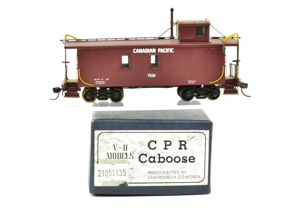 HO Brass VH - Van Hobbies CPR - Canadian Pacific Railway Caboose or Va ...