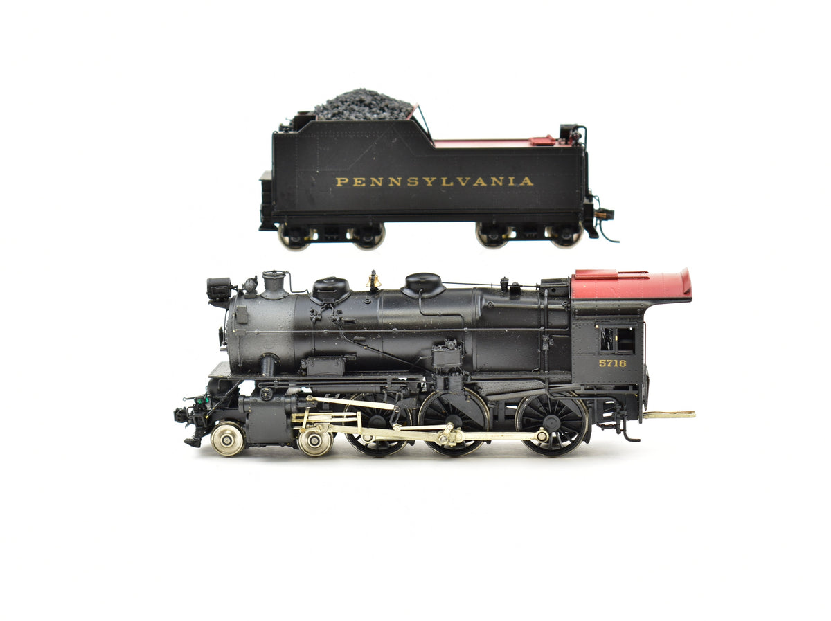HO Brass Alco Models PRR - Pennsylvania Railroad Class G-5 4-6-0 Ten W ...