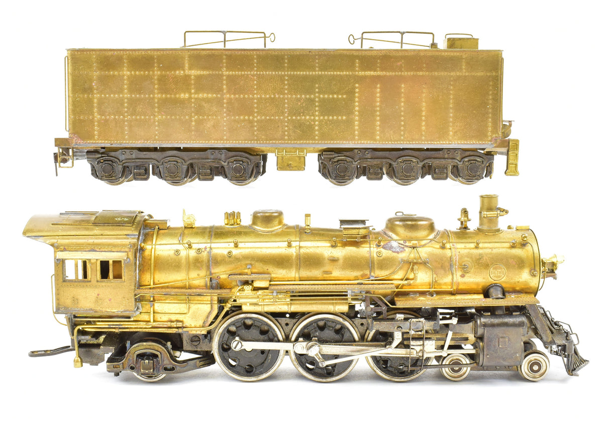 HO Brass Max Gray ATSF - Santa Fe 4-6-2 Heavy Pacific – ReSourced Rails