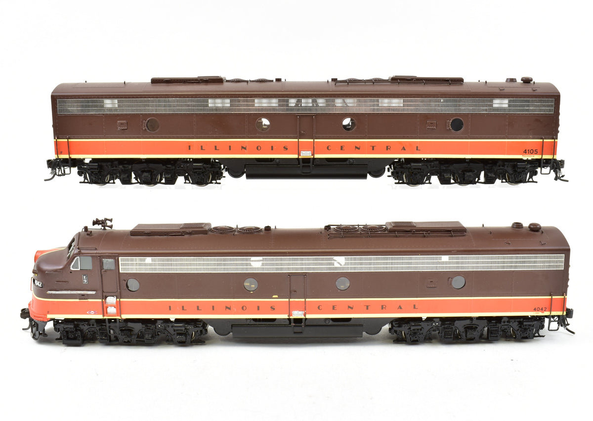 HO Brass CON OMI - Overland Models, Inc. IC - Illinois Central EMD E9 ...