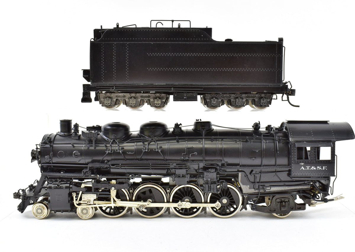 HO Brass Sunset Models ATSF - Santa Fe 3700 Class 4-8-2 Mountain Facto ...